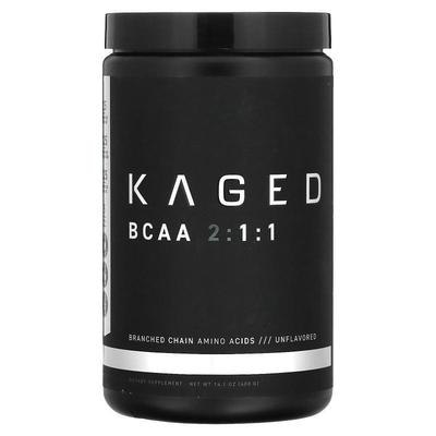 Kaged,BCAA 2:1:1, Unflavored, 14.1 oz (400 g)