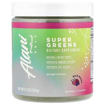 Alani Nu,Self, Super Greens, Wild Berry, 8.2 oz (234 g)