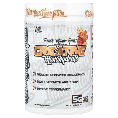 VMI Sports,Creatine Monohydrate, Peach Mango Rings