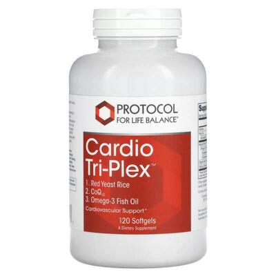 Protocol for Life Balance,Cardio Tri-Plex，120 粒软凝胶