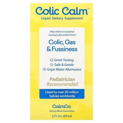 Colic Calm,Colic, Gas & Fussiness, 2 fl oz (59 ml)