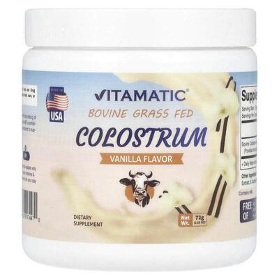 Vitamatic,草饲牛初乳，巧克力味，2.85 盎司（81 克）