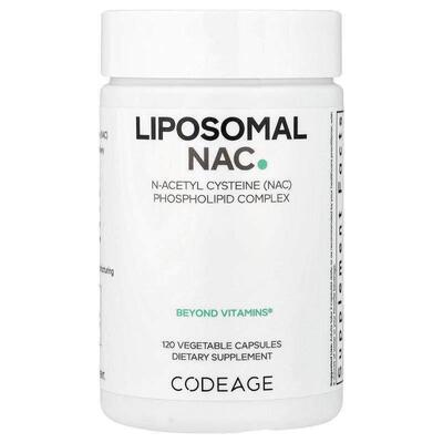 Codeage,Liposomal NAC, 120 Vegetable Capsules (450 mg per Ca