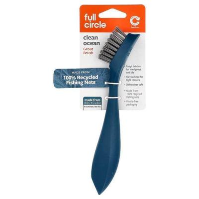 Full Circle,Clean Ocean Grout Brush, 1 Count