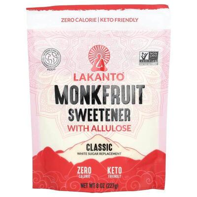 Lakanto罗汉果甜味剂含阿洛酮糖甜味高热量低天然体重管理