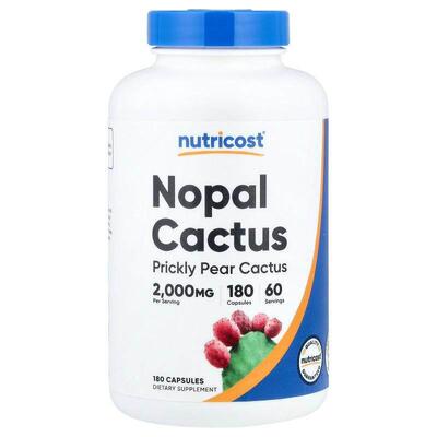 Nutricost,Nopal Cactus, 180 Capsules (666 mg per Capsule)