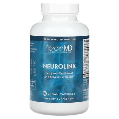 BrainMD,Neurolink, 180 Vegan Capsules