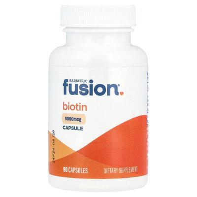 Bariatric Fusion,生物维生素，5000 微克，90 粒胶囊