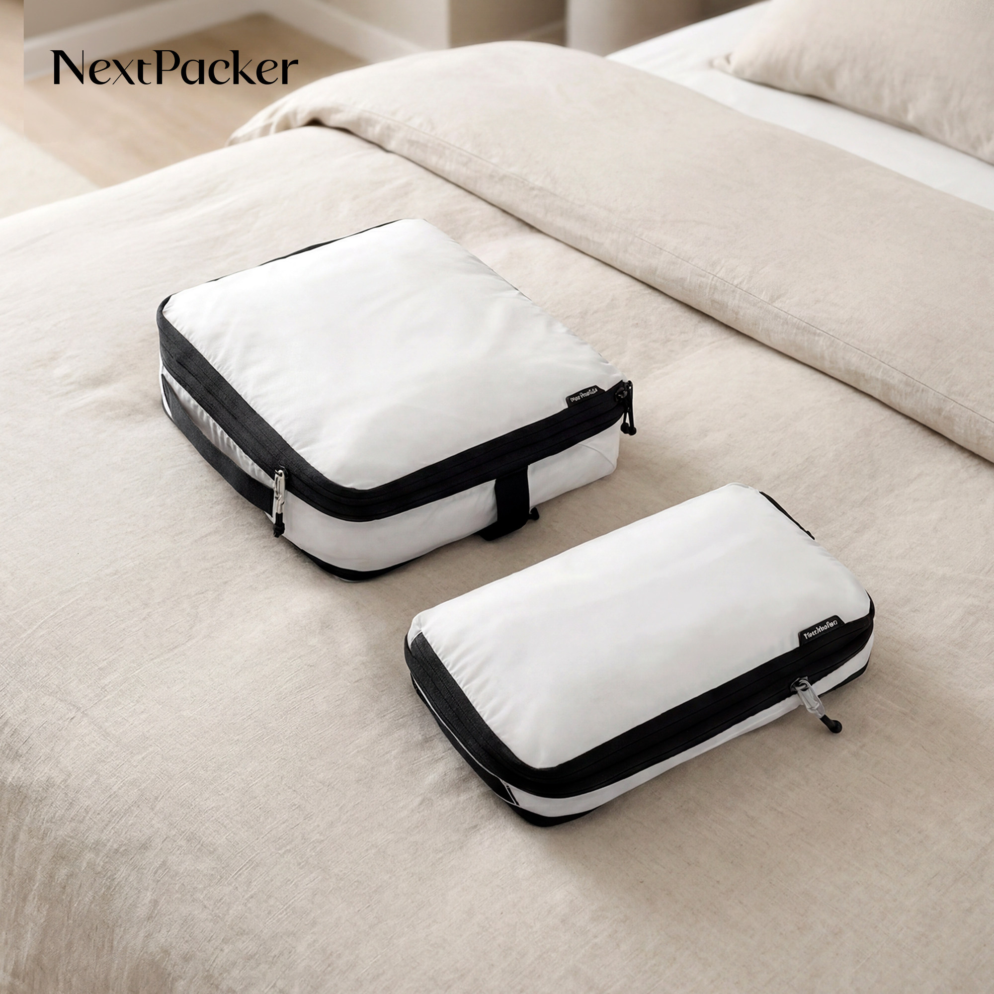 NextPacker翌至压缩旅行收纳袋 超轻防水行李箱大双层衣服整理包