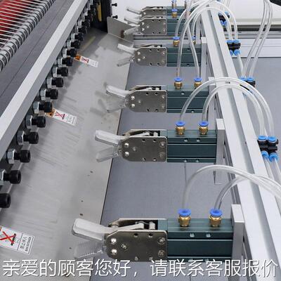 气全自动机械手收料裁切机数控电脑泡膜无微纺横切布机IPE加工设