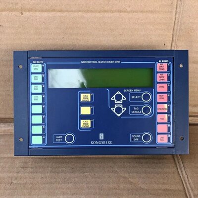 {议价}康士伯 NORCONTROL 8100138 WCU 显示面