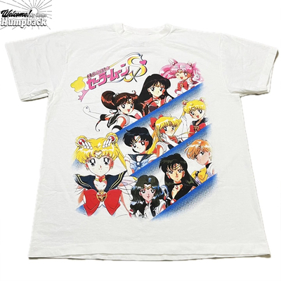 T恤宝藏库！美少女战士动漫夏季宽松二次元水冰月潮牌ootd短袖