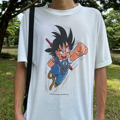 T恤宝藏库！重磅不透悟空经典动漫男女青春情侣简约情侣短袖T恤