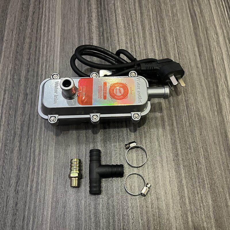 拖拉机水箱预热器3000W发动机加热器防J干烧暖风预热防冻液加热器
