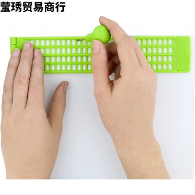 速发4行28方盲文品字板盲人学习用写支2送笔