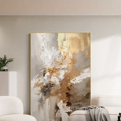 高级感油画手绘壁画挂画抽象艺术