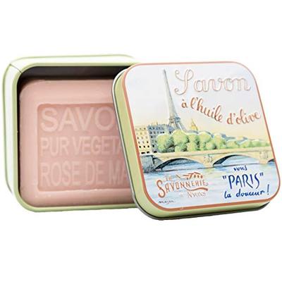 La Savonnerie de Nyons  Soap in A Tin Box La Seine  100 g