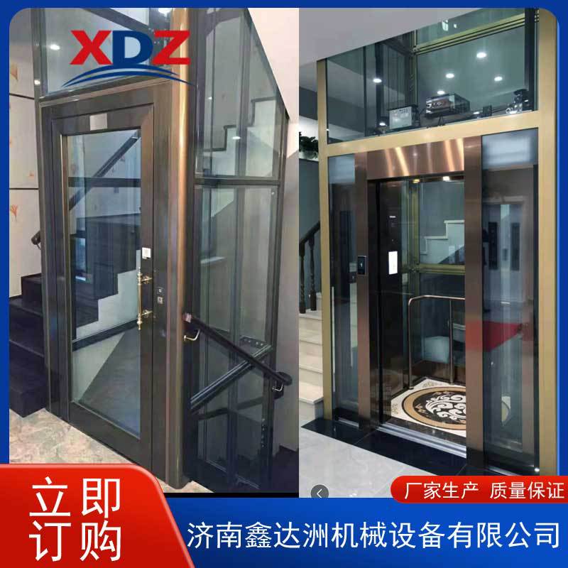 现货速发二层三层别墅电梯复式阁楼简易电梯室内小型家用电梯