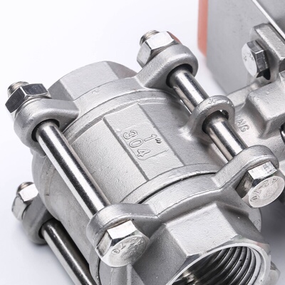 极速新阀304Q6N1F-16P3动三片式内螺纹不锈H钢球阀D115 20 25 气2