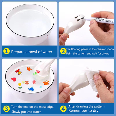 Magical Water Painting Pen Colorful Mark Pen Markers Floatin