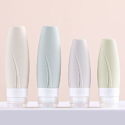 极速Silicone Travel Bottle, Leak Proof Squeeze Refillable