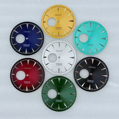 新款鸡尾酒镂空表盘配件 直径35mm 适配NH38/70/72机