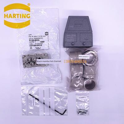 HARTING哈丁8芯63A 70A爱德华电源插头HAN K 4/4-F 09380082703