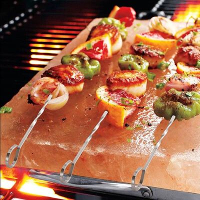 极速Kabob Skewers Barbecue Stick Metal Kebab Skewers 14 Stai
