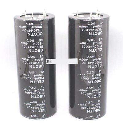 电解电容400V1800Uf 1800Uf 400V 40*100 4引脚105度逆变电容