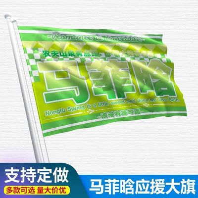 马菲晗应援大旗TF明星旗帜演唱会音乐节户外旗定制手持旗帜周边