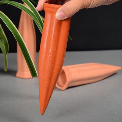 4 Pcs Plant Waterer Self Watering Terracotta Spikes
