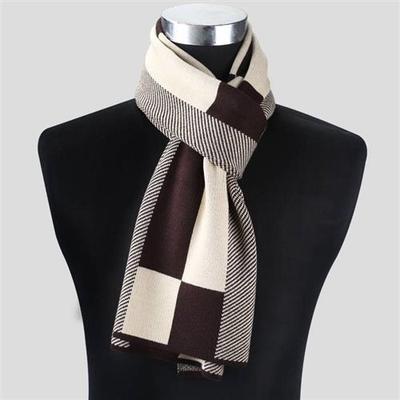 2020 Casual Cool Winter Scarves Men Scarf Warm Neckercheif B