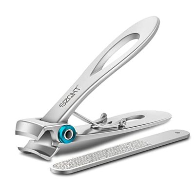 SZQHT 15mm Wide Jaw Opening Nail Clippers for Thick Nails Fi