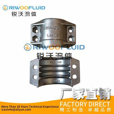 不锈钢316304 EN14420-3/DIN2817安全管夹抱箍卡箍管箍卡拉瓦半扣