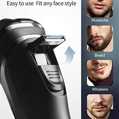 Electric Shaver for Men  NITEEN Rotary Razors 3D Rechargeabl