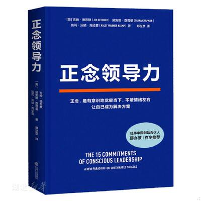正版速发9787210124078 【已塑封】 正念领导力[ 无写划精品 保真现货 ] (美)吉姆·德思默;黛安娜·查普曼;凯莉·沃