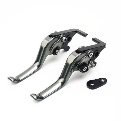 适用三阳曼巴150 MMBCU 158改装短款两指竞技煞车手把牛角车把杆