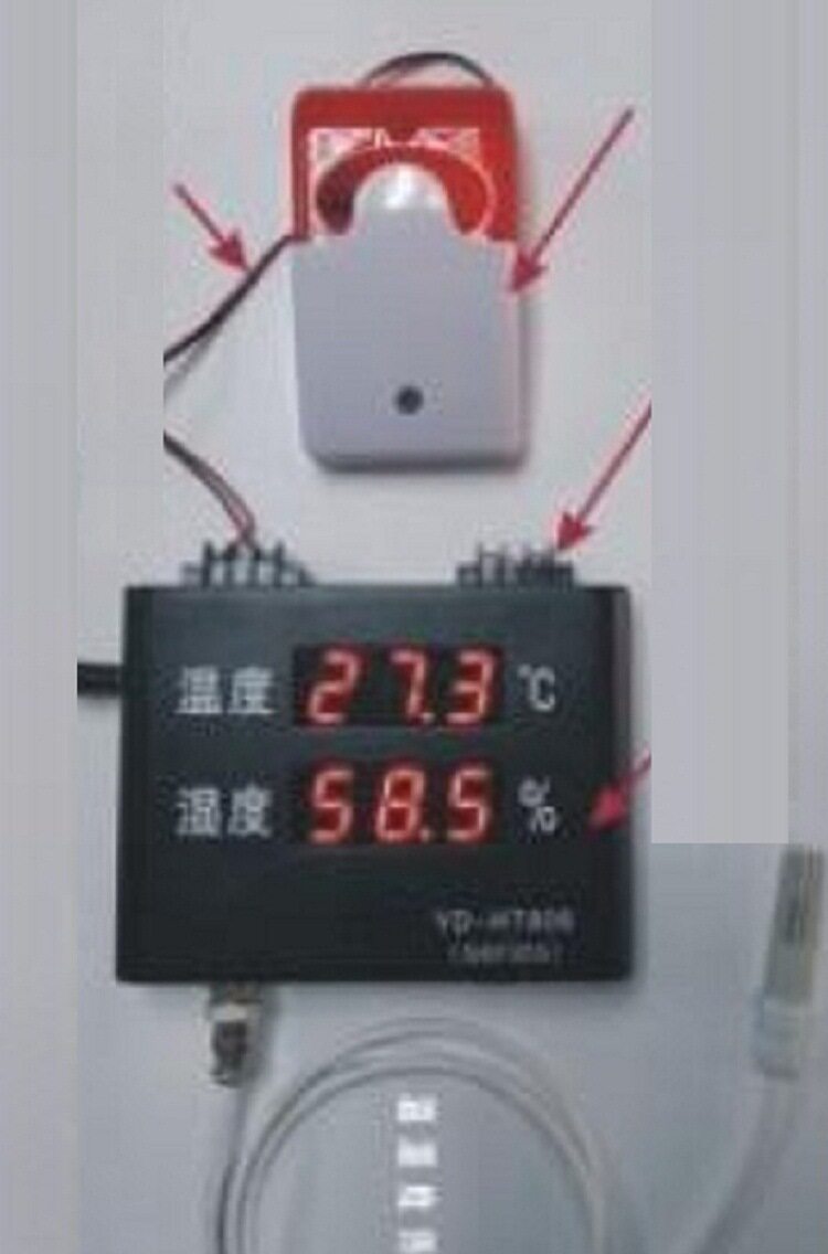 工业温湿度计(带) 型号:KE12-YD-HT808B库号:M386148