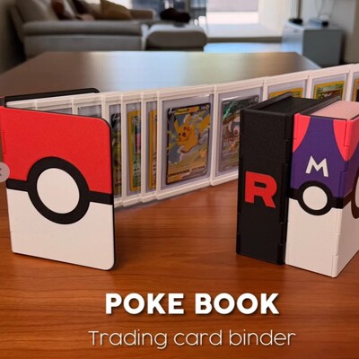 POKE BOOK TRADING CARD BINDER宝可梦卡牌牌册宝可梦牌册收纳册