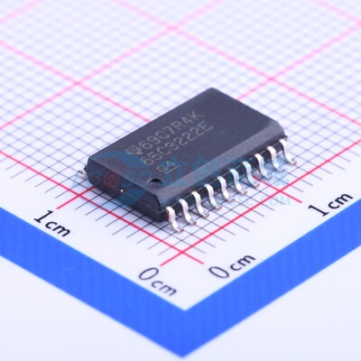 RS232芯片 SN65C3222EDWR SOIC-20 TI/德州 电子元件配单原装正品