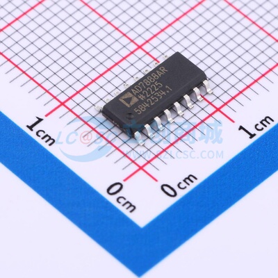 模数转换芯片ADC AD7888ARZ-REEL7 SOIC-16 ADI(亚德诺) 原装正品