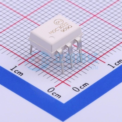 可控硅输出光耦 MOC3022M DIP-6 onsemi(安森美) 电子元器件配单