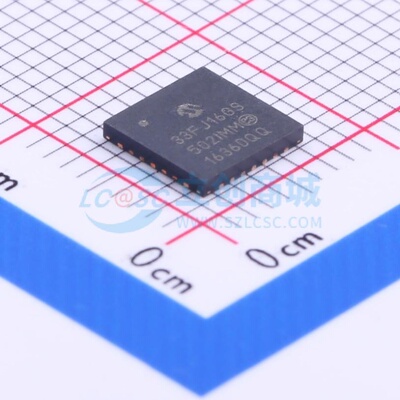 数字信号处理器(DSP/DSC) DSPIC33FJ16GS502-I/MM QFN-28 MICROCH