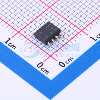电池管理 BQ2000SN-B5TR SOIC-8 TI/德州 电子元器件配单原装正品