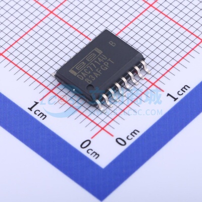 数模转换芯片DAC DAC7714UB SOIC-16 TI/德州 电子元器件原装正品