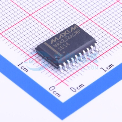 RS232芯片 MAX233ACWP+G36 SOIC-20 MAXIM(美信) 电子元器件配单