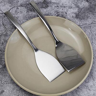 304不锈钢煎铲平铲料理铲小铲子锅铲牛排披萨铲铁板烧葱抓饼扒铲