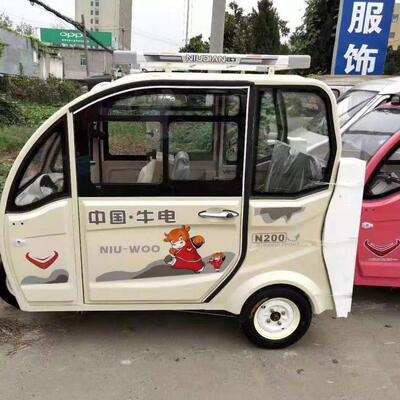 牛电N200N220电动三轮车三角后角拉门前后挡风钢化玻璃