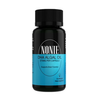 新西兰原装NONIE藻油DHA补充脑力活力满格增加记忆力考研学生儿童