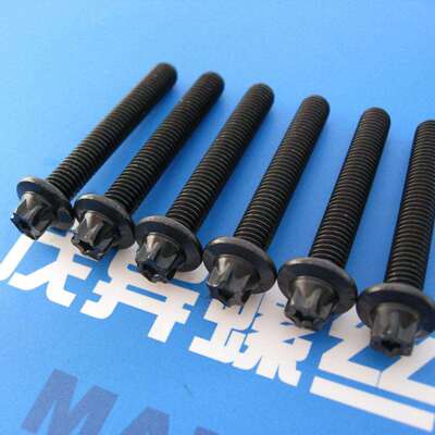 六角花形法兰面螺栓GB/T35481航空航天标准紧固件